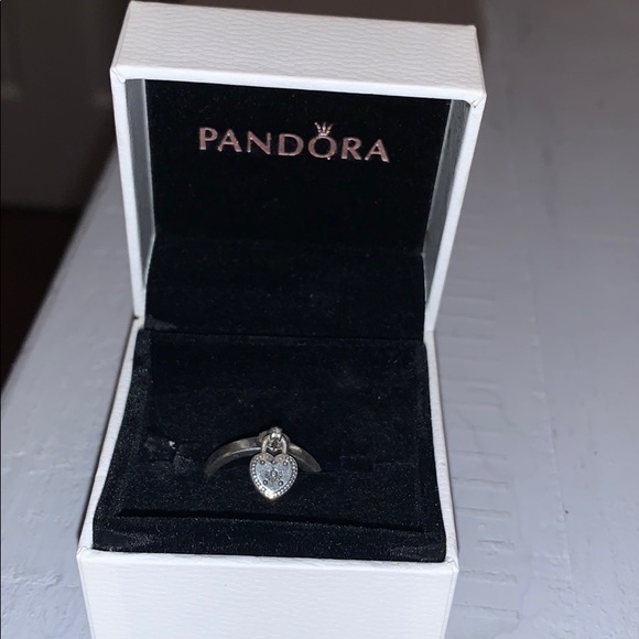 Pandora | Jewelry | Pandora Heart Lock Ring | Poshmark